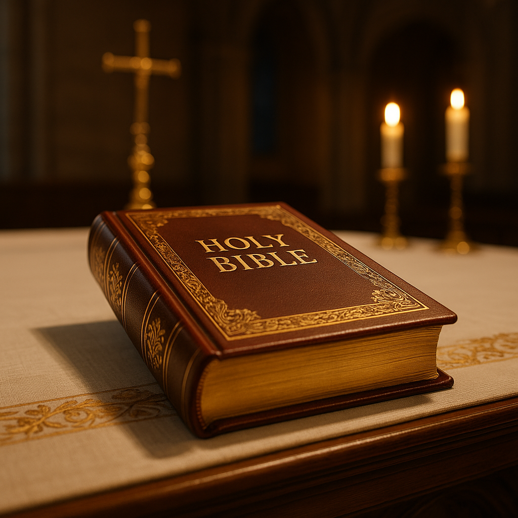 How We Received the Bible – Utah Mission Crucifix