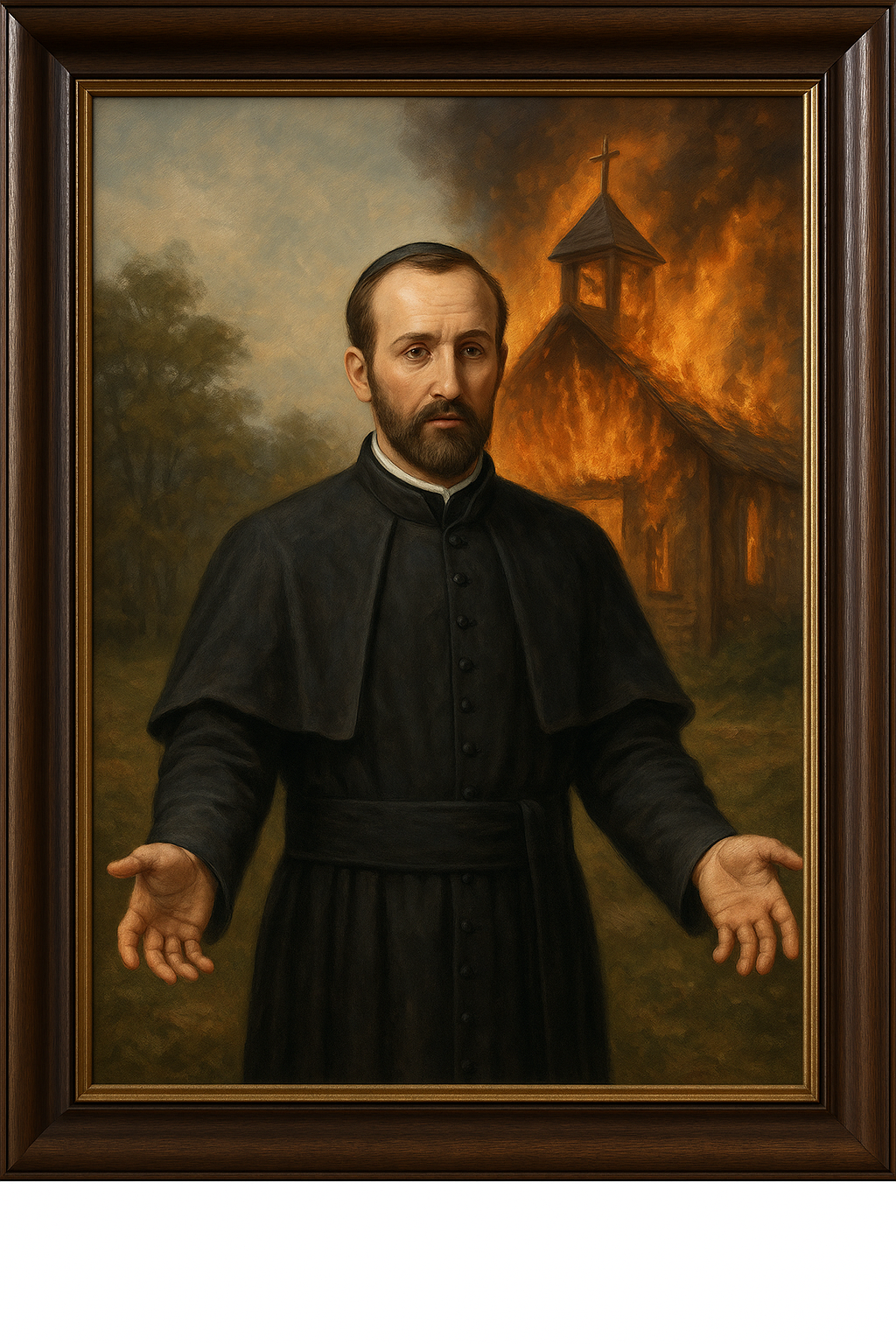 Saint Antoine Daniel – Utah Mission Crucifix